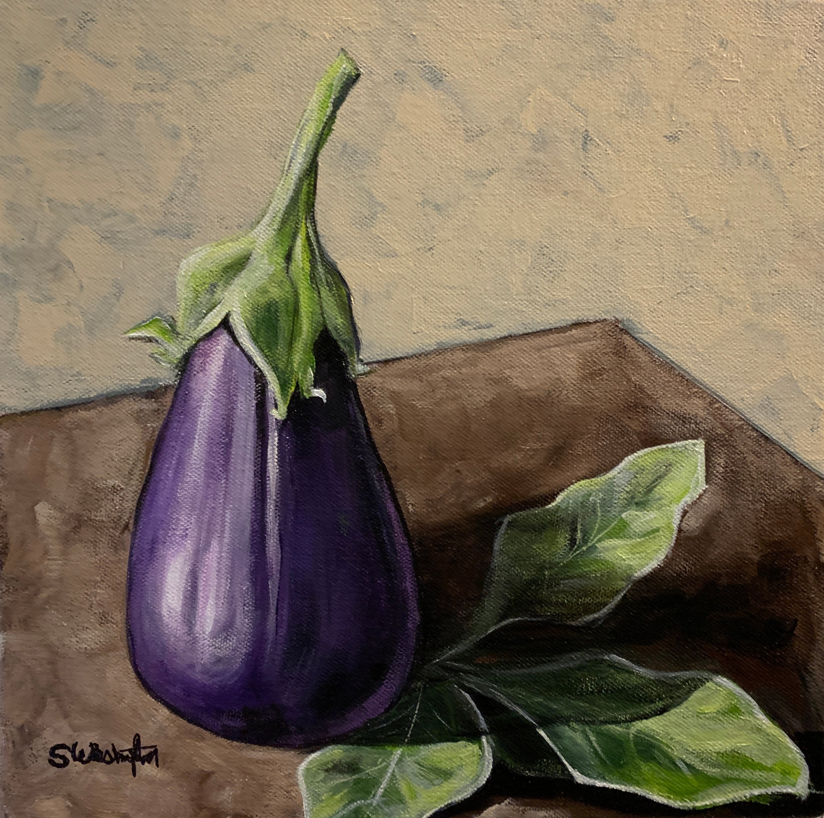 “Eggplant Study” – The Benevolent Bear