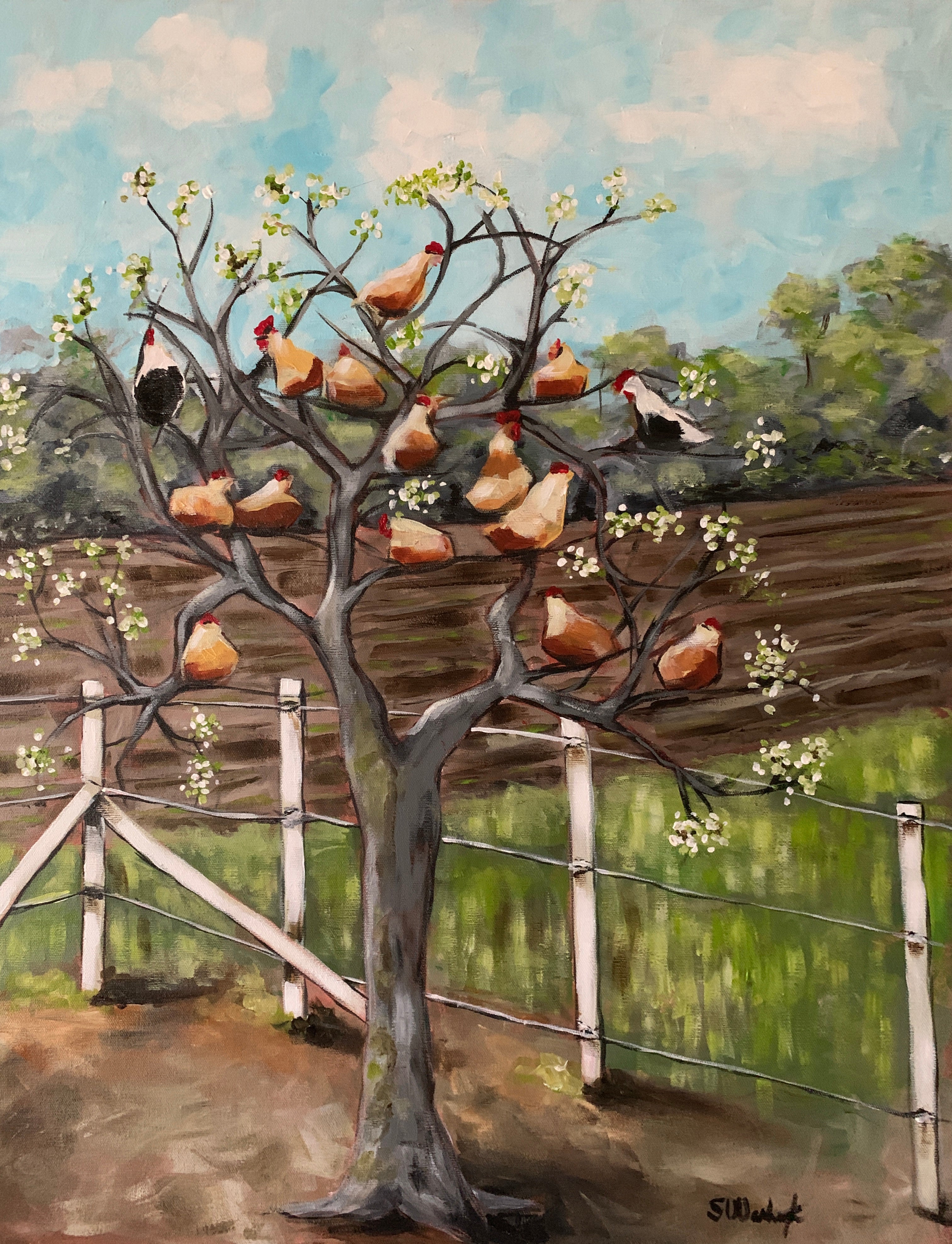 “The Chicken Tree” – The Benevolent Bear